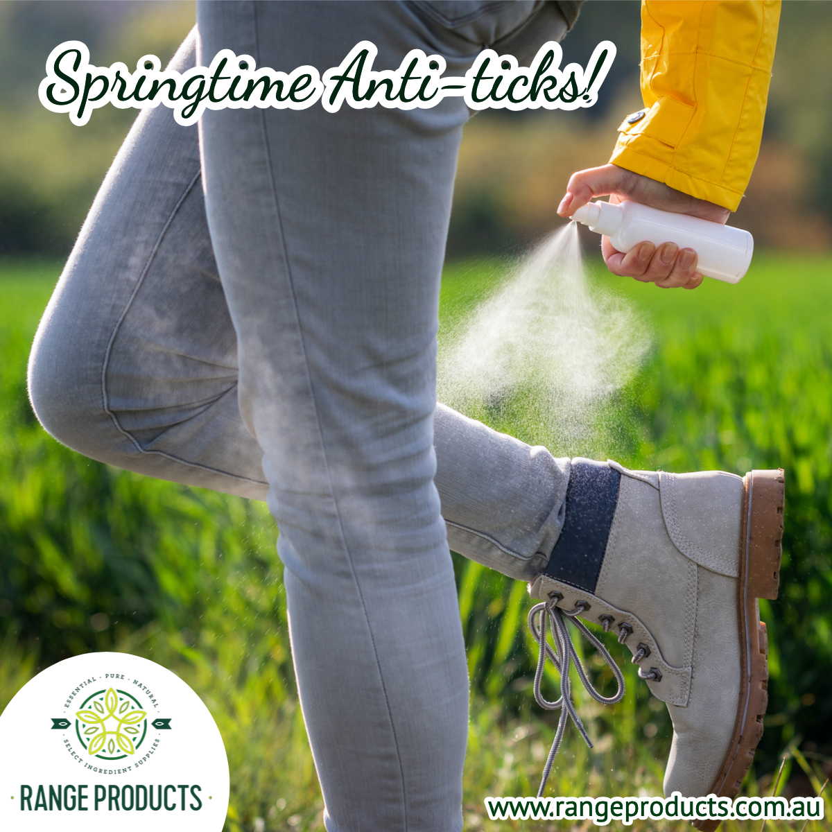 Springtime Anti-ticks – Range Products