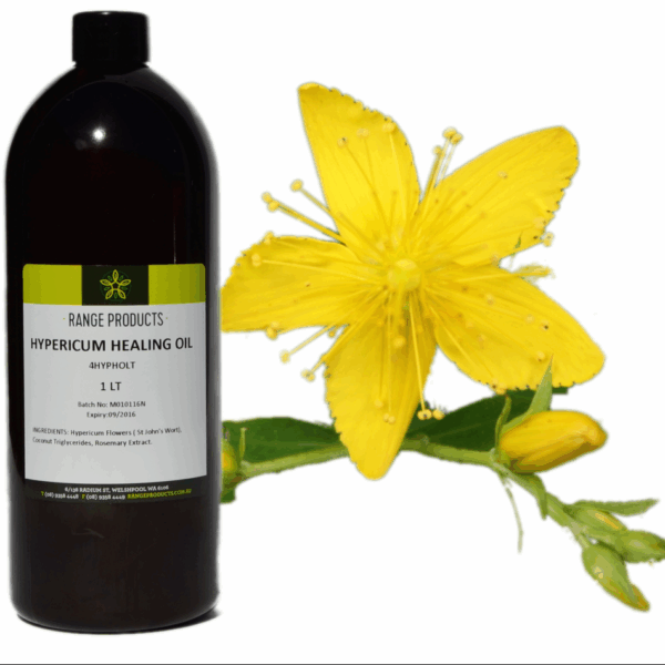 Hypericum (St John's Wort) Infused Oil - Range Products